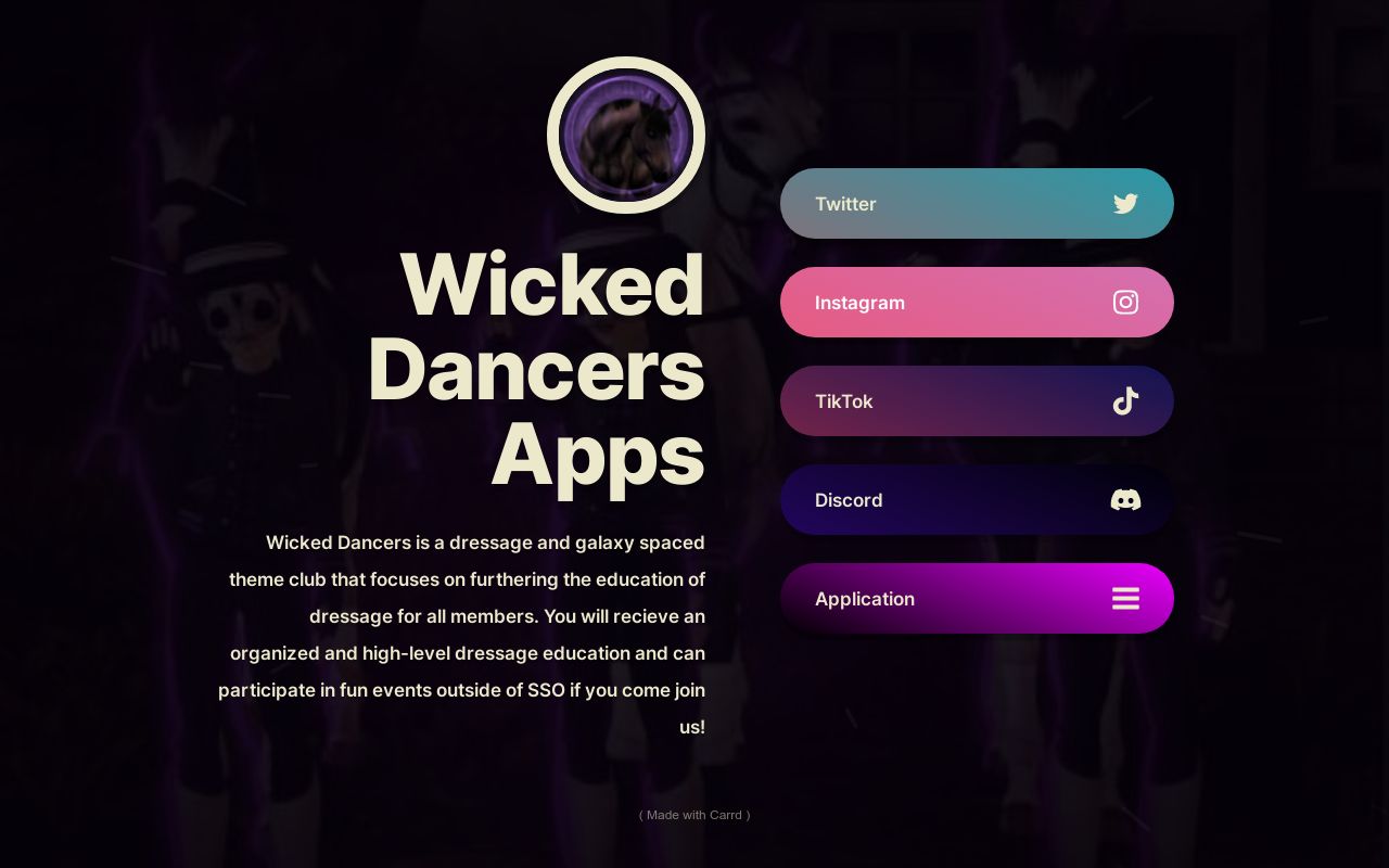 Wicked Dancers Apps